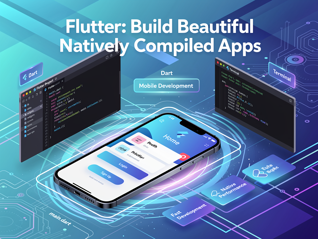 Flutter: Create Stunning Natively Compiled Apps